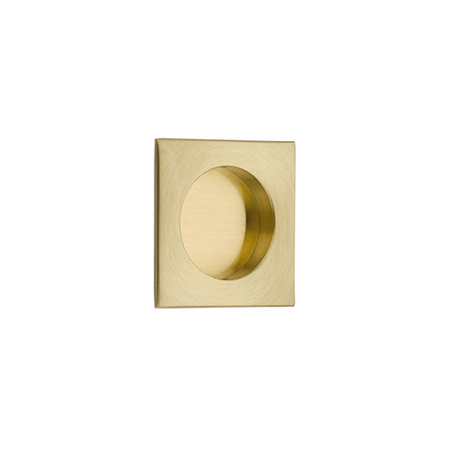 Emtek Square Brass Flush Pulls 2.5" x 2.5" - Door Hardware Canada