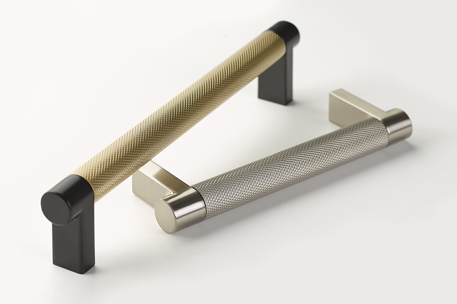 EMTEK SELECT Knurled Cabinet Pull Bar - Door Hardware Canada